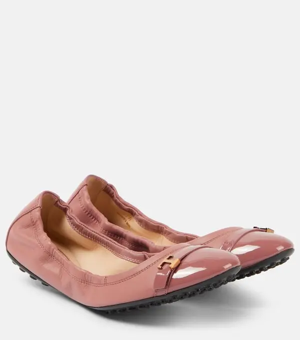 TOD'S Dee Leather Ballerinas