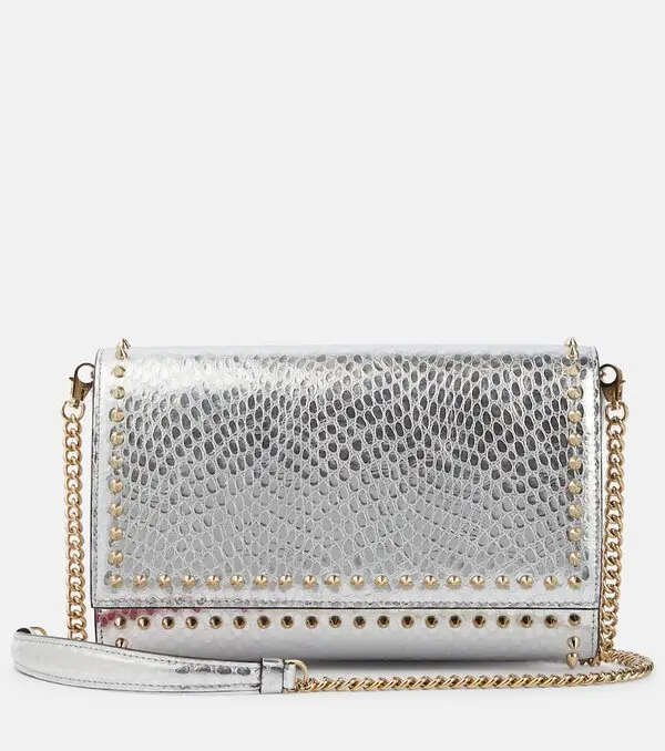 CHRISTIAN LOUBOUTIN Paloma Leather Clutch