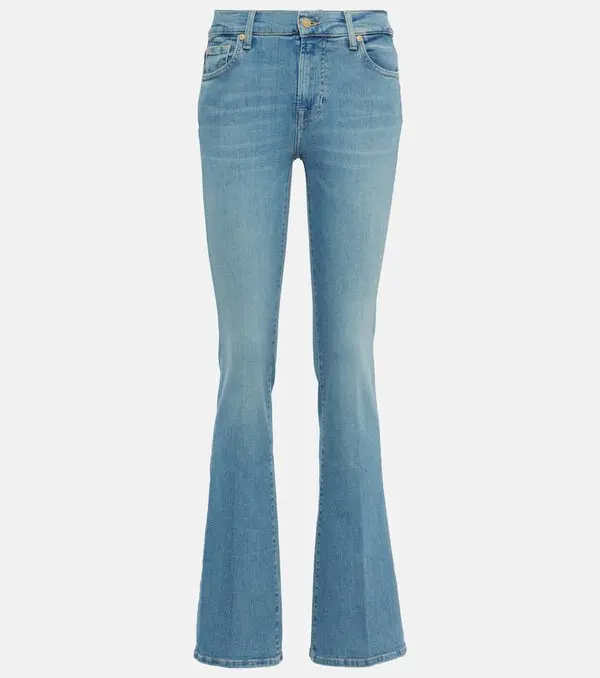 7 For All Mankind Mid-rise Bootcut Jeans