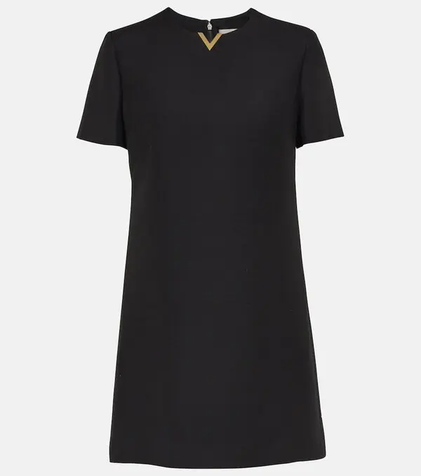 Valentino Garavani Crêpe Couture Mini Dress