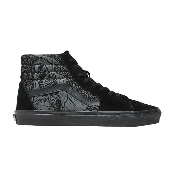 VANS Sk8-hi 'raven Skull' High-top Sneakers - Black