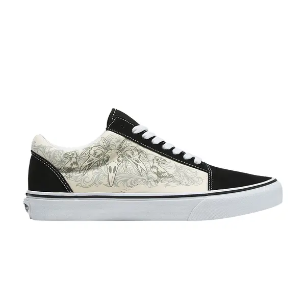 VANS Old Skool 'raven Skull' Sneakers - Black