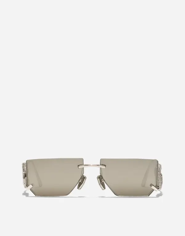 Dolce & Gabbana Crystal Embellished Sunglasses