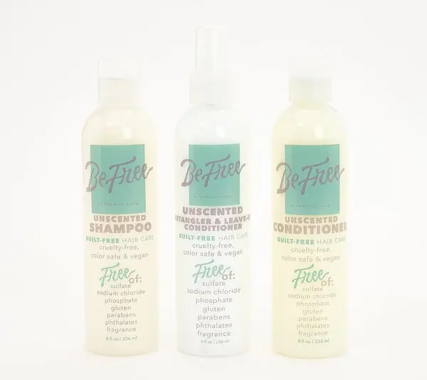 Be Free By Danielle Fishel Shampoo, Conditioner & Detangler Set - One ...