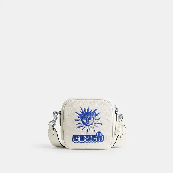 ショルダーバッグ LIL NAS X DROP BY COACH COACH ~ The LIL NAS X Blue Drop Penn Shoulder Bag ~ Fly Bunny w