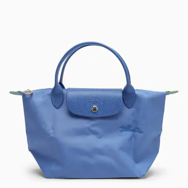 Longchamp Cornflower Colour Le Pliage Original S Bag - Blue | Editorialist