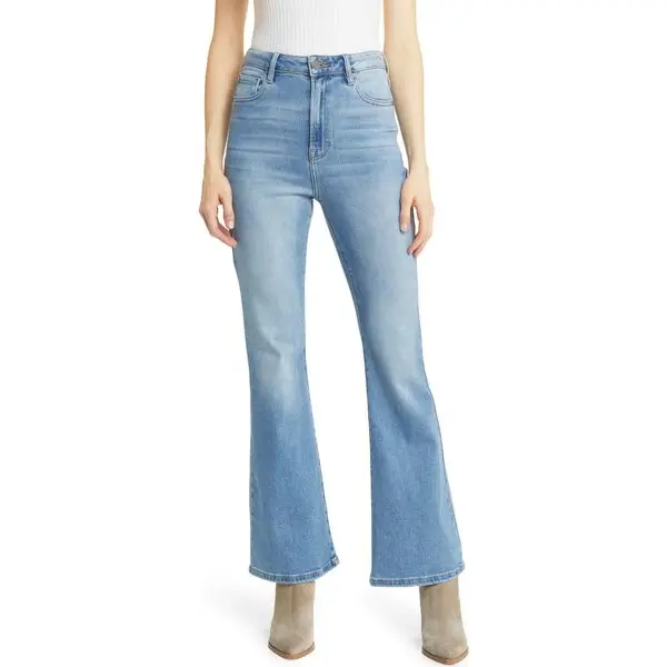 HIDDEN JEANS High-waist Flare Jeans - Medium Wash