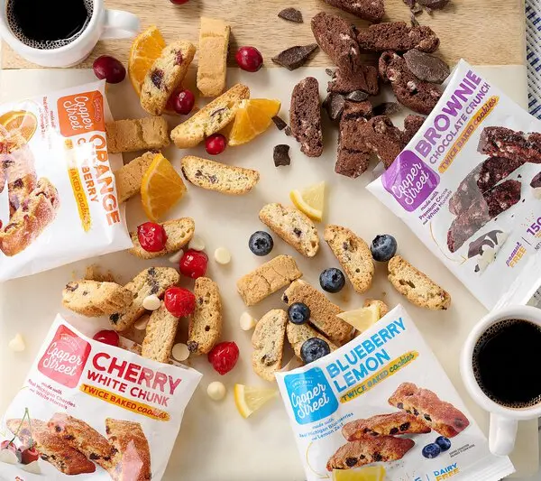COOPER STREET 12 Single Serve Bags Twice Baked Cookies