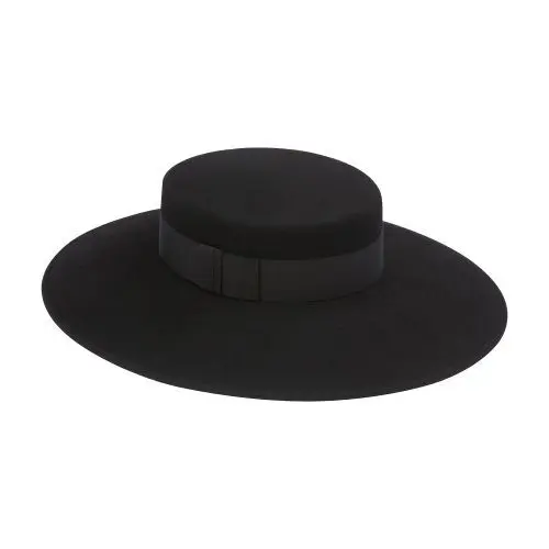 Nina Ricci Felt Wool Canotier Hat - U9000 | Editorialist