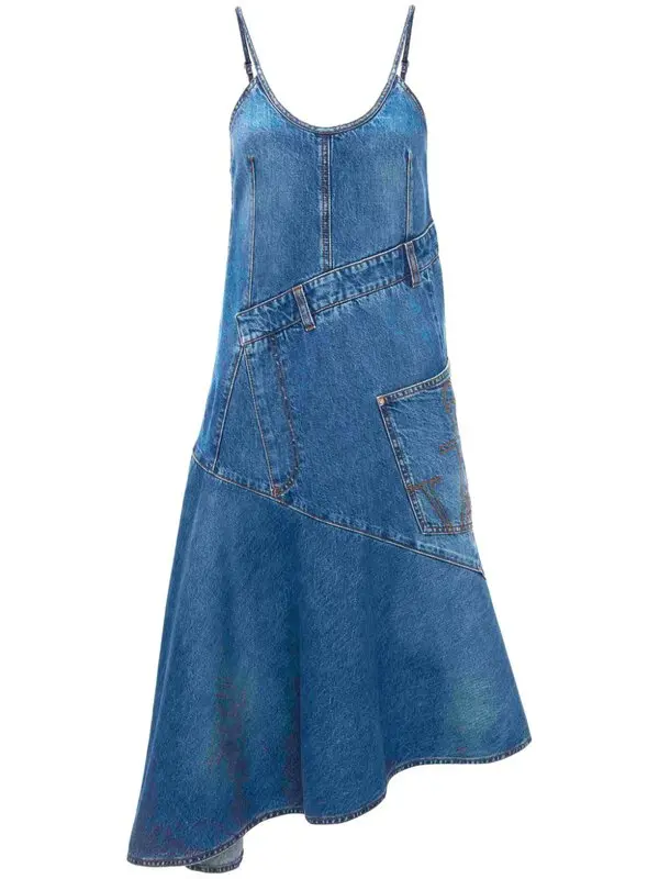JW Anderson Asymmetric Denim Dress