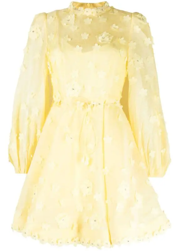 Zimmermann Matchmaker Lift Off Mini Dress