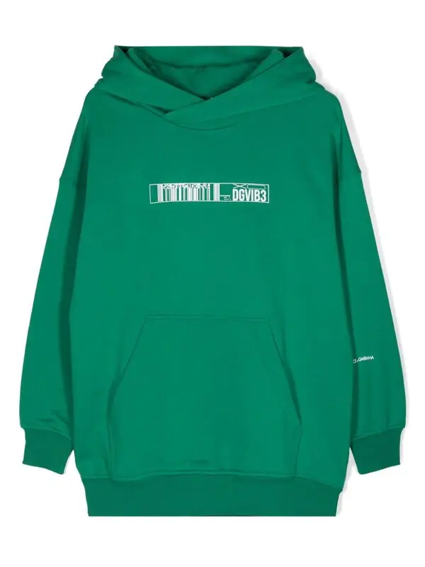 Dolce & Gabbana Print Cotton Hoodie