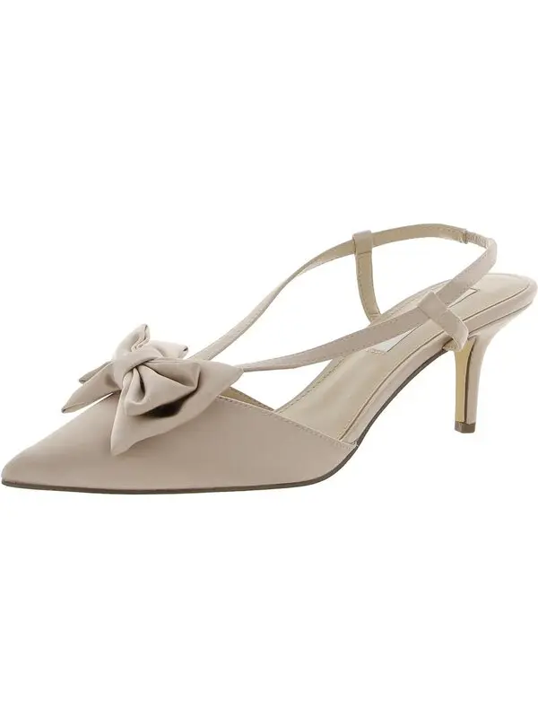 Buy Nina Satin Slingback Pumps - Multi At 35% Off | Editorialist