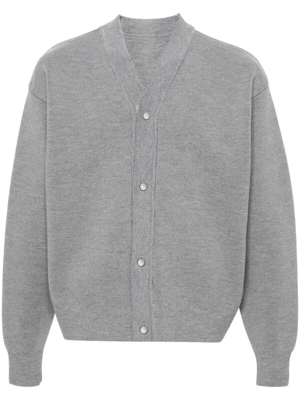 Jacquemus Le Cardigan Boutonné Jacket - Grey