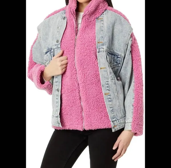 Buy Blanknyc Bear Hug Jacket In Candyland - Multi At 37% Off | Editorialist