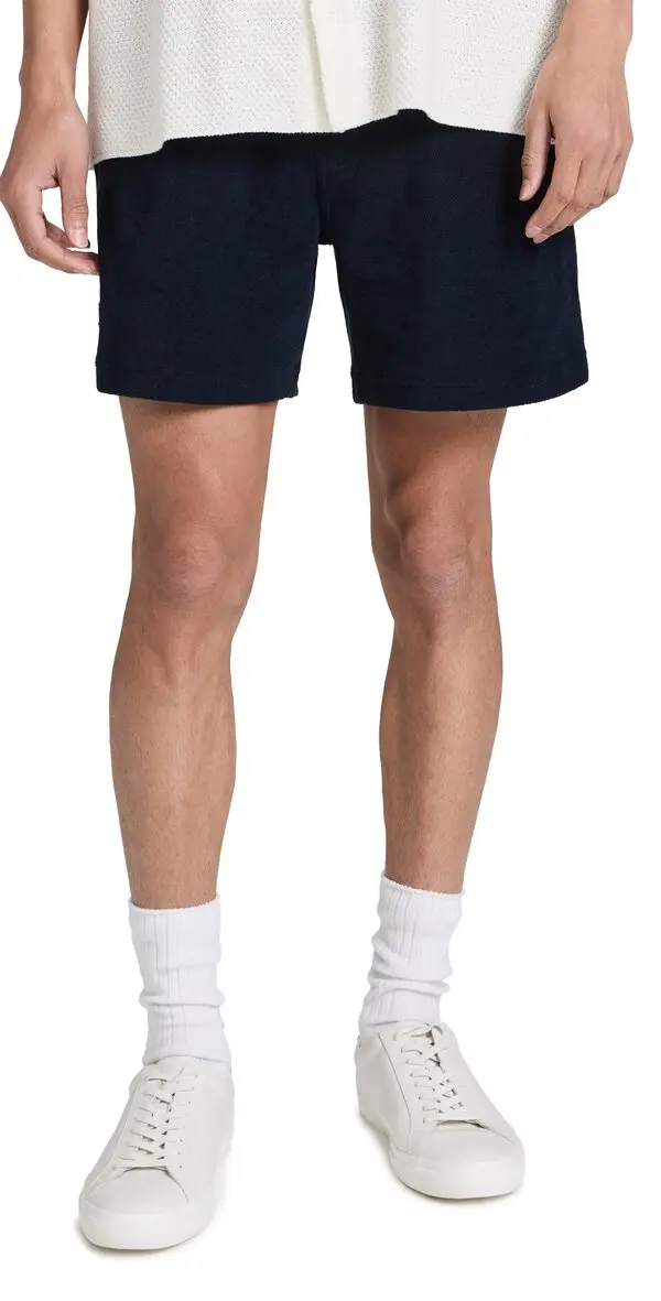 Oas Terry 6.25" Shorts - Navy