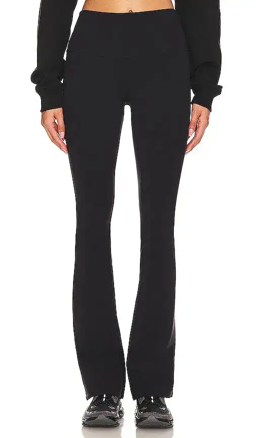 Alo Yoga Airbrush High Waist Bootcut Legging - Black | Editorialist