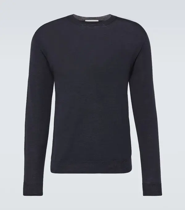 LARDINI Wool, Silk, And Cashmere Sweater