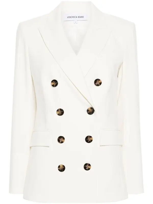 Veronica Beard Fevre Dickey Double-breasted Blazer