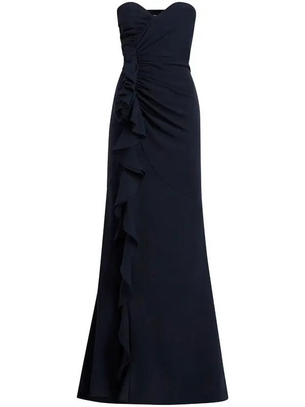 Cinq À Sept Hyde Ruffle-detail Gown