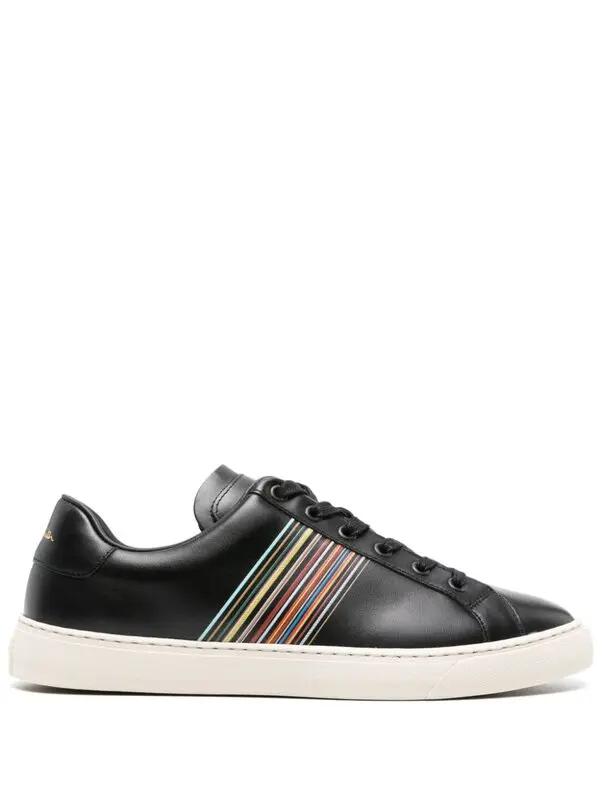 Paul Smith Hansen Leather Sneakers - Black