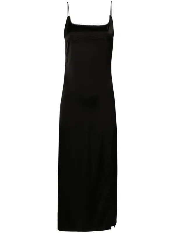 Jacquemus La Robe Notte Slip Dress - Black