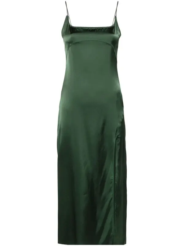 Jacquemus La Robe Notte Slip Dress - Green