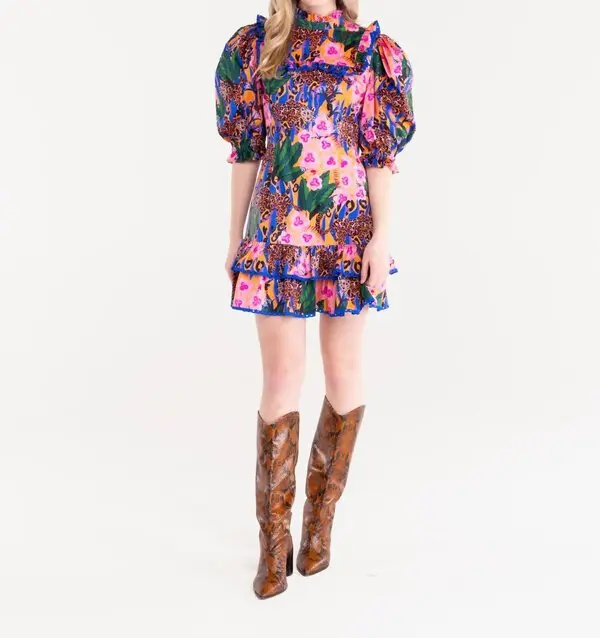 Buy Alden Adair Murphy Dress In Jungle Queen - Multi At 66% Off ...