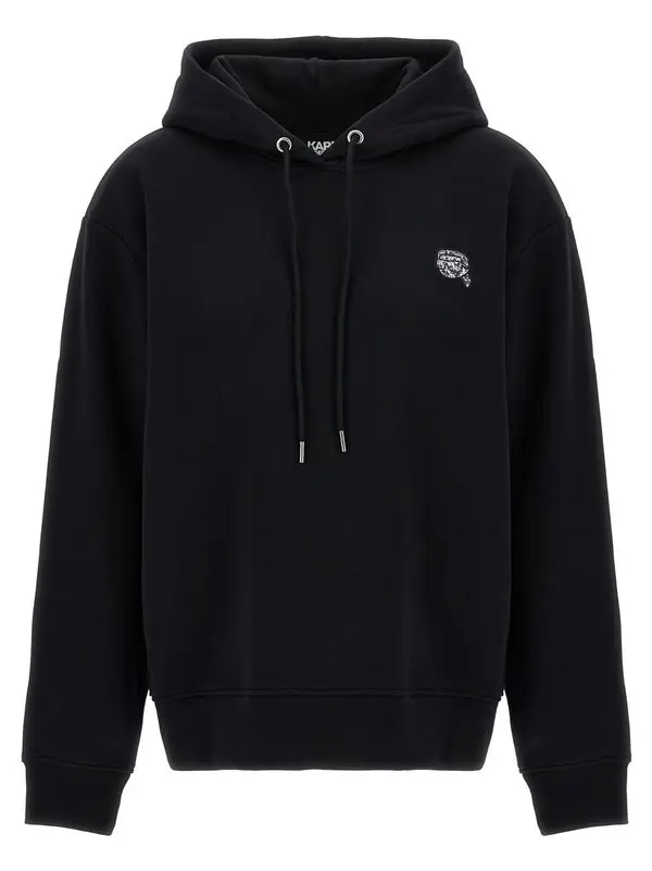 Karl Lagerfeld Ikonik 2,0' Hoodie In Black 52% Off Editorialist
