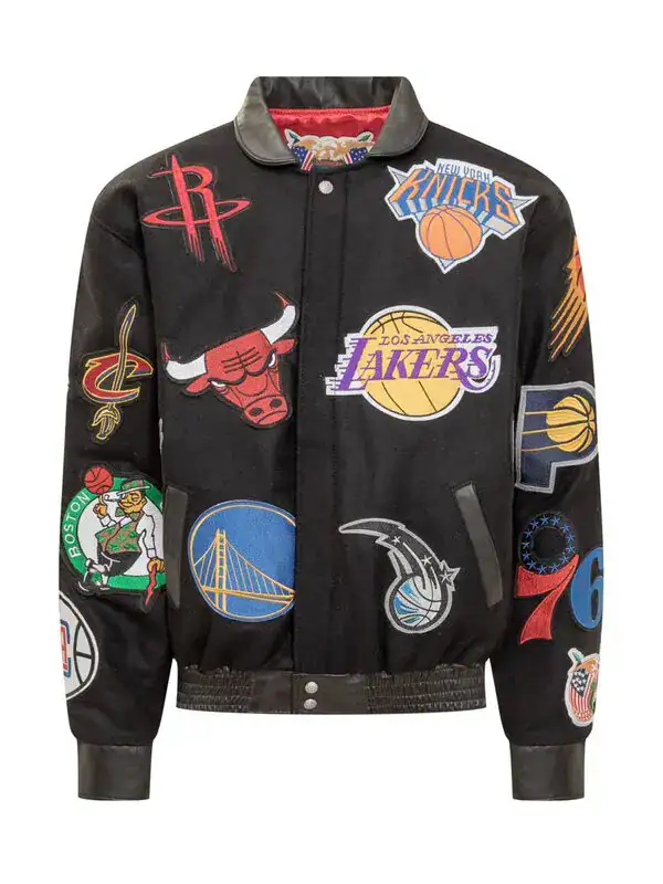 Buy JEFF HAMILTON Nba College Jacket - Black At 33% Off | Editorialist