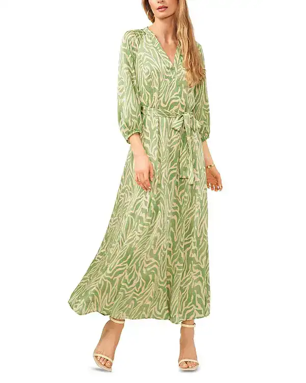 slim fit dress slacks Dress Casual Midi By Vince Camuto In Green, Size:16 – Clothes Mentor  Mayfield Heights OH main image 1