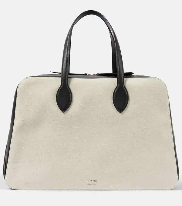 Khaite Maeve Large Duffle Bag - Neutrals