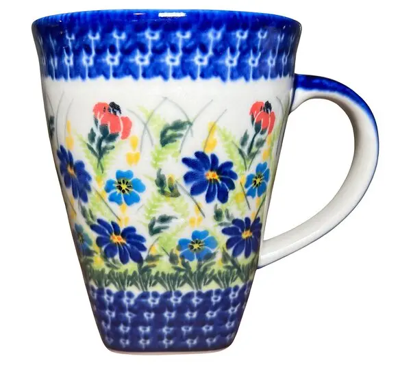 LIDIA'S POLISH POTTERY Xl Mug