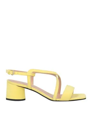 POLLINI Ankle Strap Sandals - Yellow