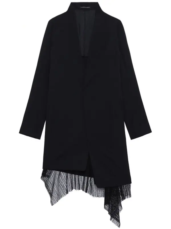 Y’s Layered Wool Coat