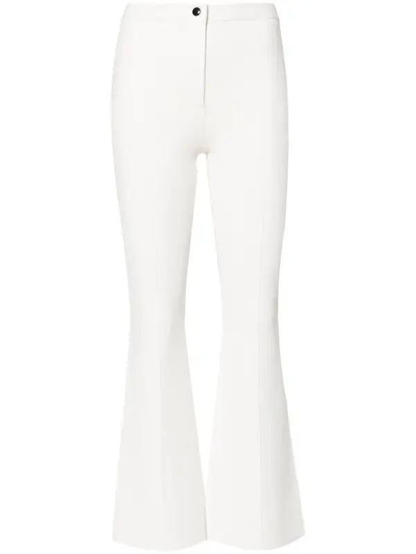 Theory Pleat-detail Flared Trousers
