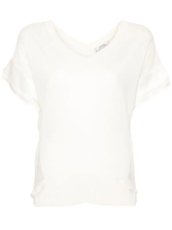 Dorothee Schumacher V-neck Knitted Top - Neutrals