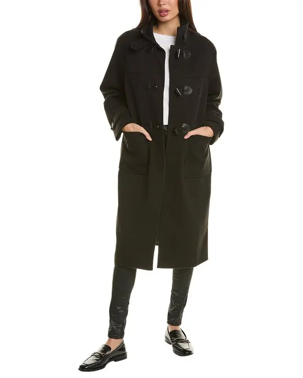 Buy NVLT Duffel Coat - Black At 54% Off | Editorialist