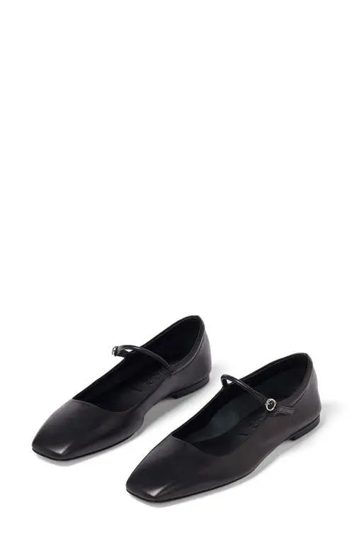 AeydĒ Uma Mary Jane Flat - Black