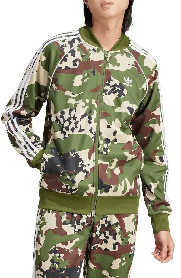 adidas gazelle silver green womens Adidas Originals Camo Superstar Track Top,tracksuit,jacket,mens  80's  Casual Classics