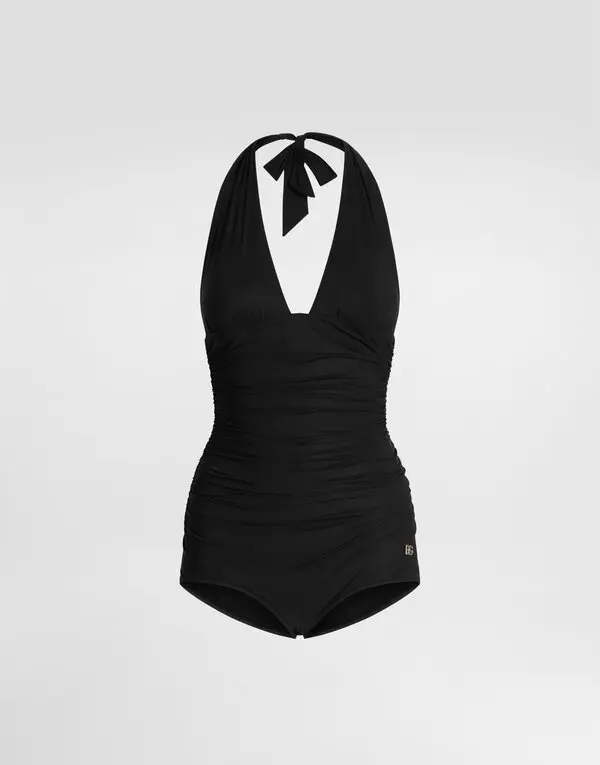 Dolce & Gabbana One Piece Swimsuit With Dg Logo