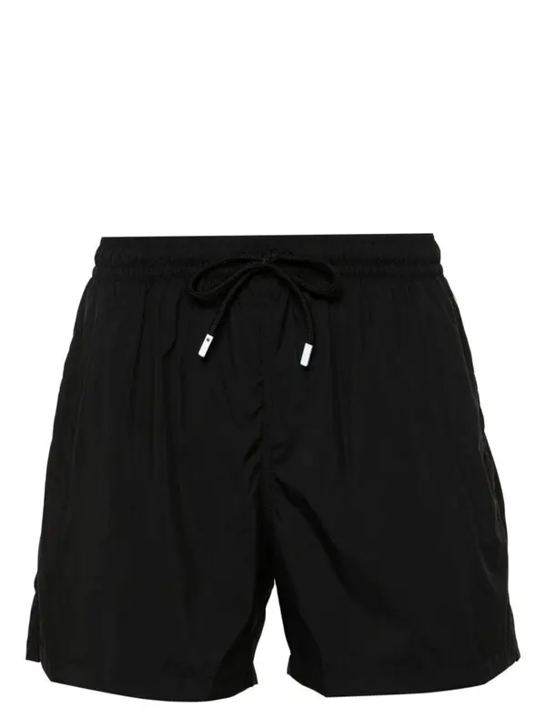 Fedeli Madeira Swim Shorts - Black