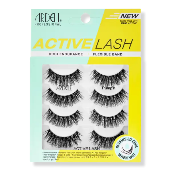 ARDELL Active Lash Multipack Strip Lash, Pump'n