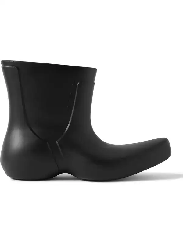 靴 BALENCIAGA Trooper Rubber Boots Black 42 17336688_54475531_600.jpg
