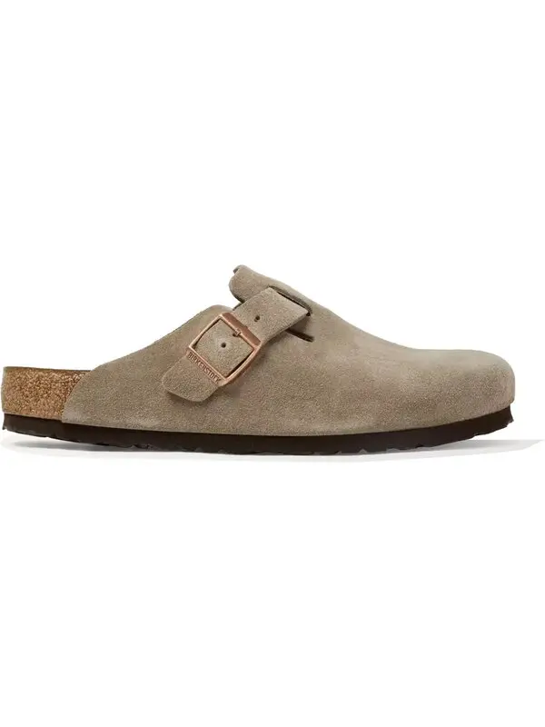 BIRKENSTOCK Boston Suede Clogs