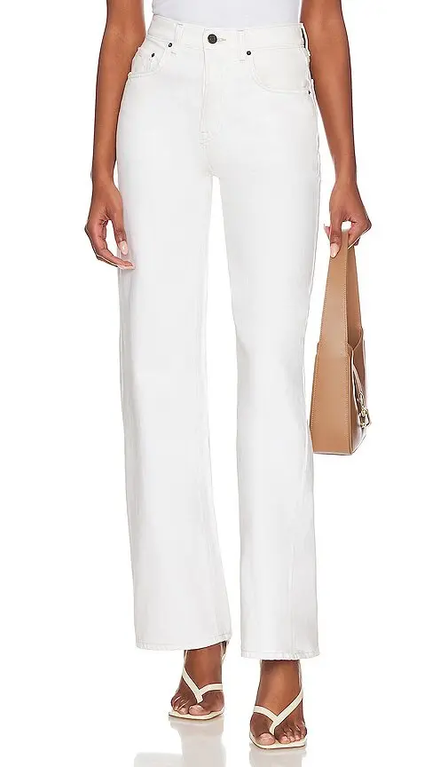 GRLFRND Brooklyn High-rise Straight Jeans