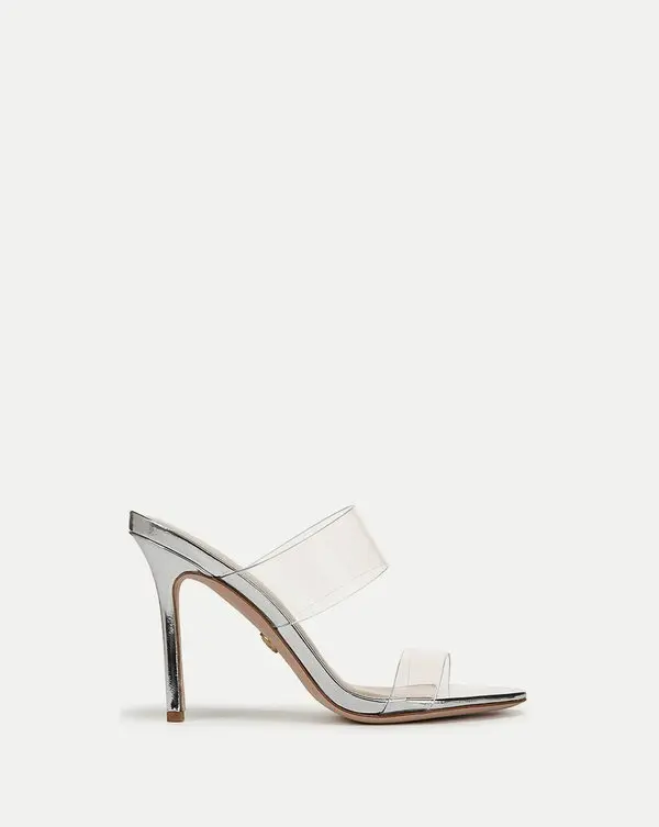 Veronica Beard Asha Sandal - Silver