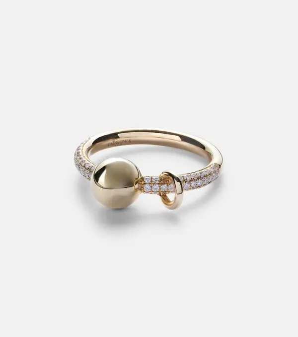 RAINBOW K 14kt Gold Ring With Diamonds