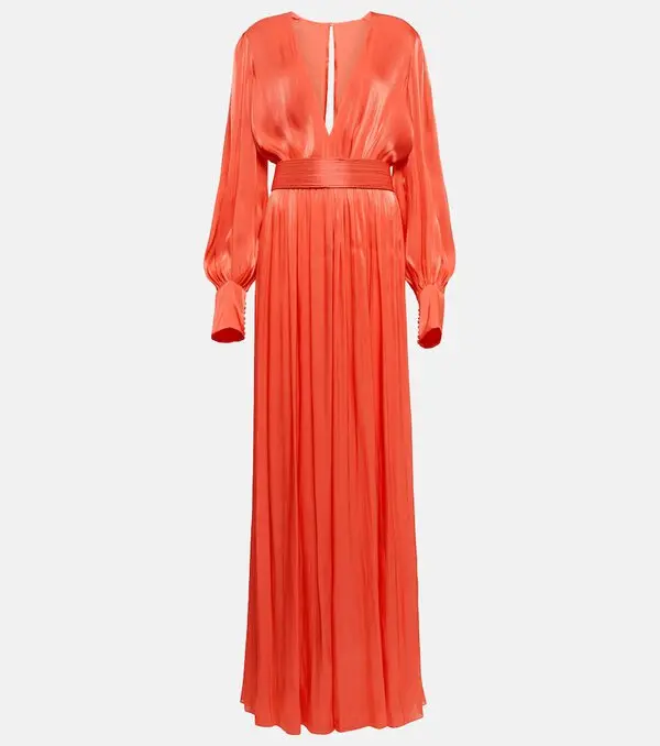 Costarellos Racine Lurex® Georgette Jumpsuit
