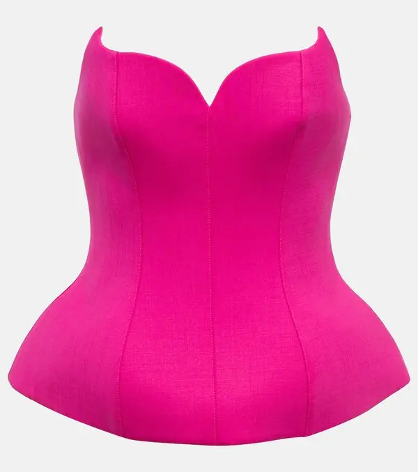 Giuseppe Di Morabito Wool-blend Bustier
